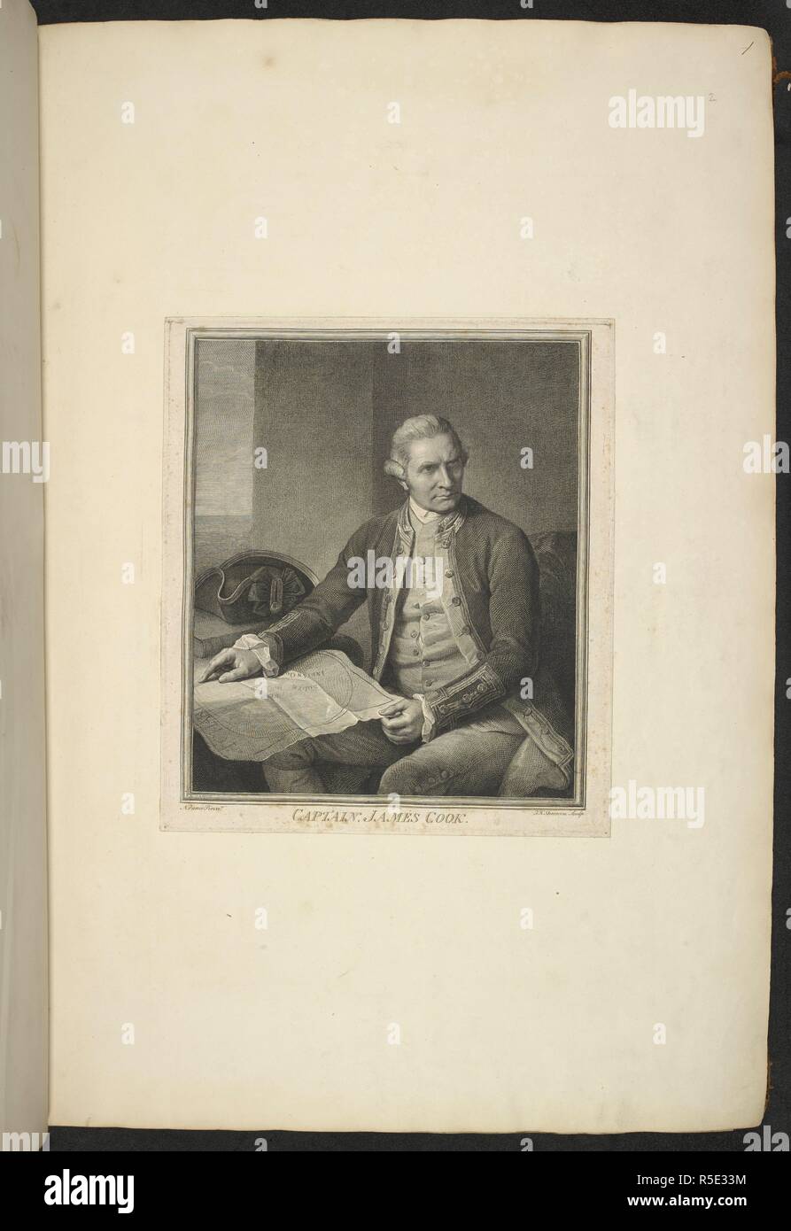 Portrait of captain james cook hi-res stock photography and images - Alamy