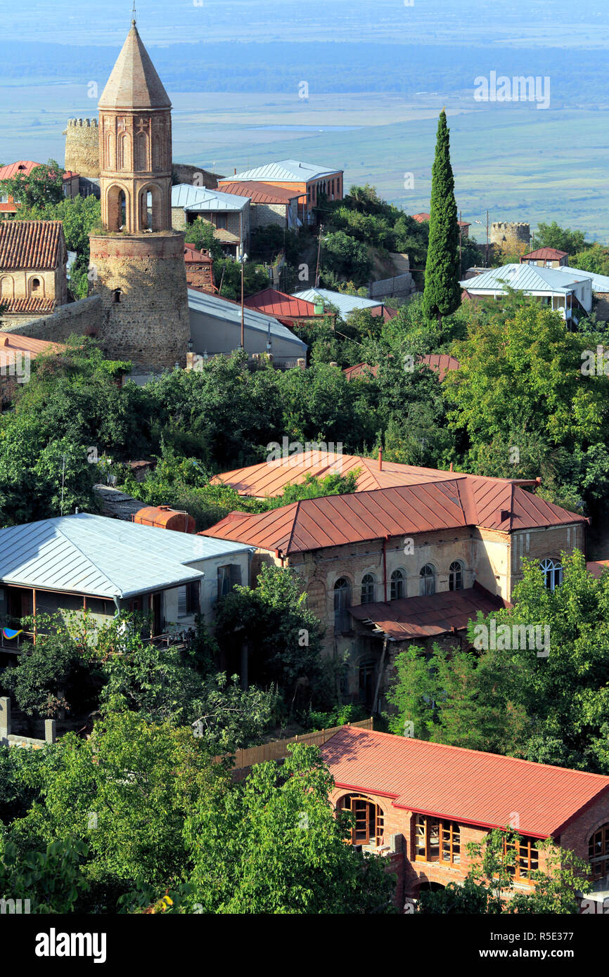 View of Alazani Valley, Sighnaghi, Kakheti, Georgia Stock Photo - Alamy
