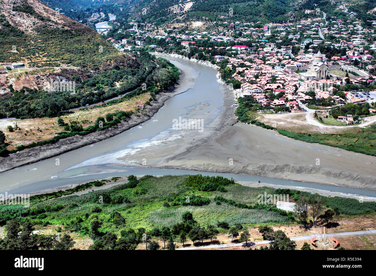 Aragvi and mtkvari rivers hi-res stock photography and images - Alamy