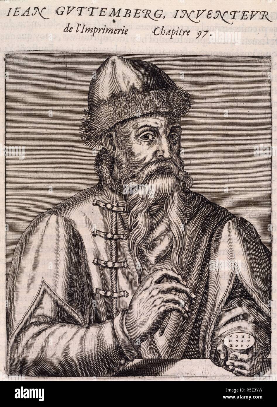 Portrait of johannes gutenberg hi-res stock photography and images - Alamy