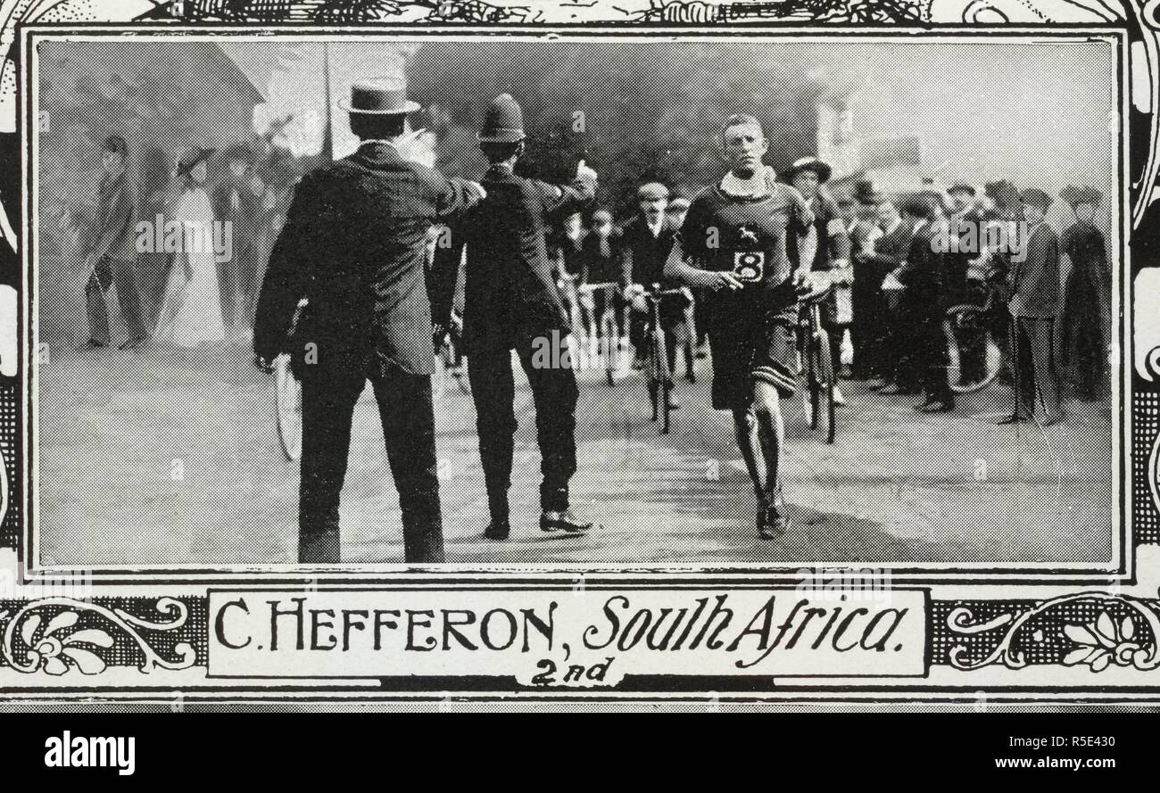 Charles Archer Hefferon (1878 â€“ 1931). South African athlete who ...