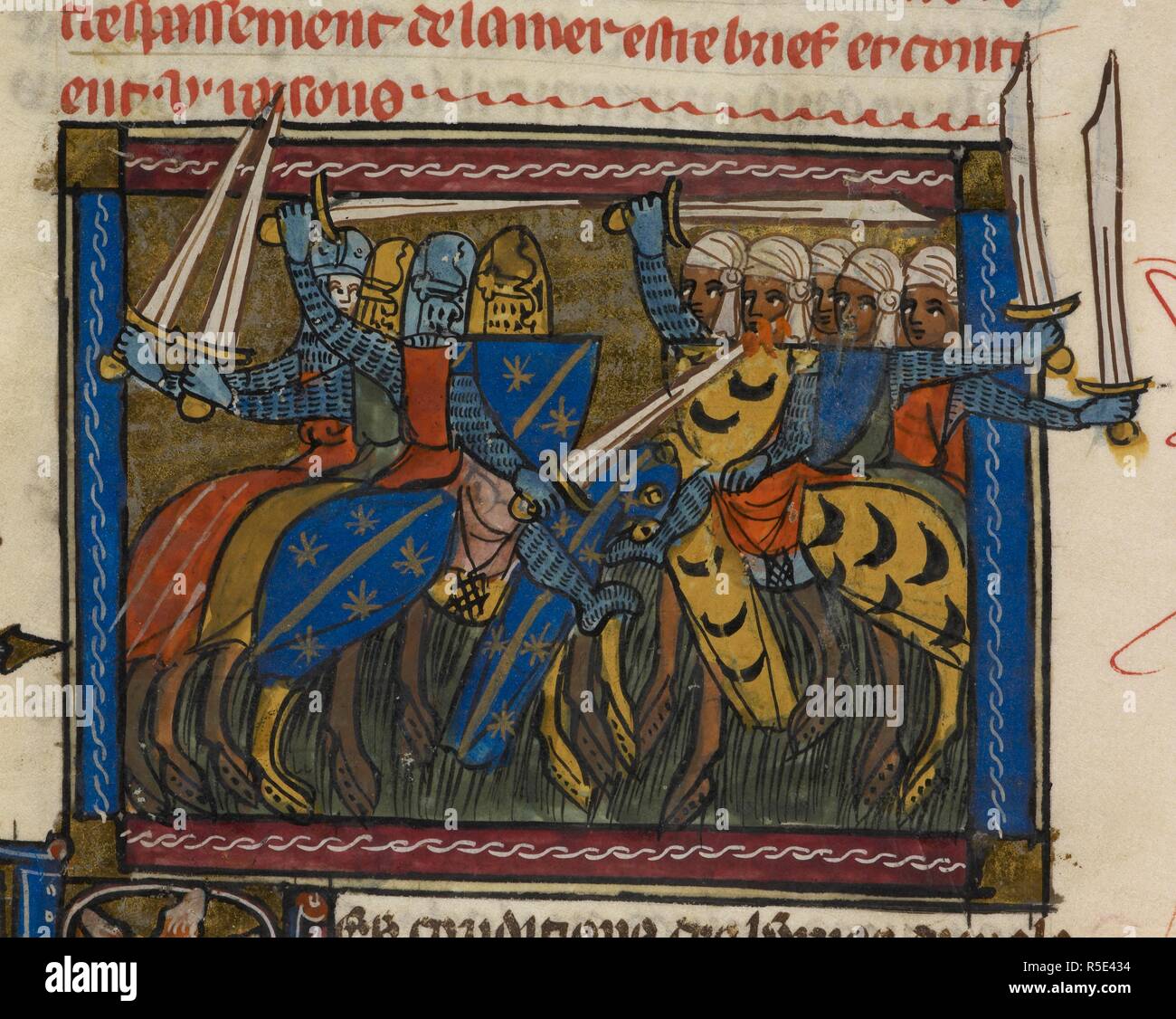 Saracen warriors hi-res stock photography and images - Alamy