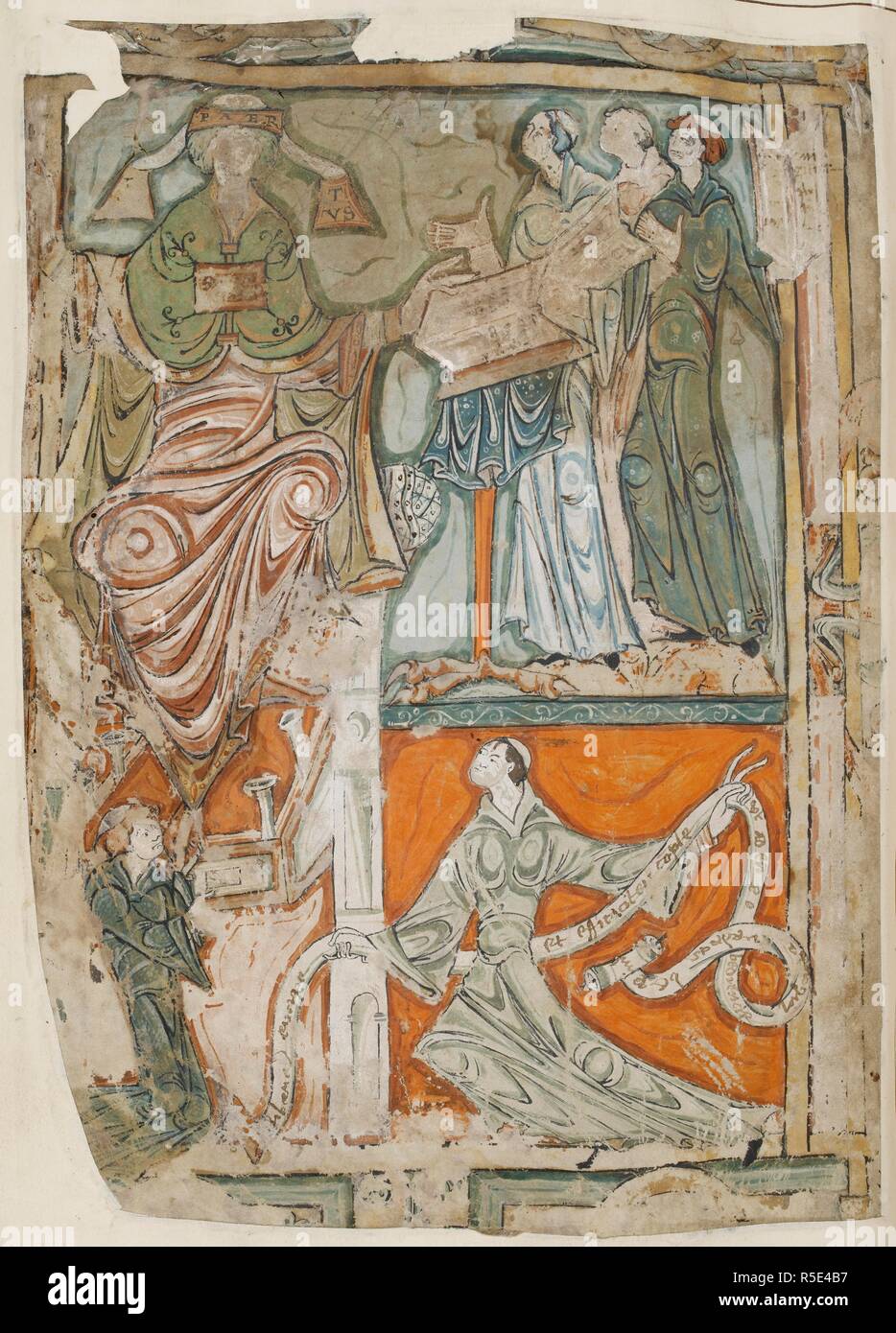 St benedict manuscript hi-res stock photography and images - Alamy