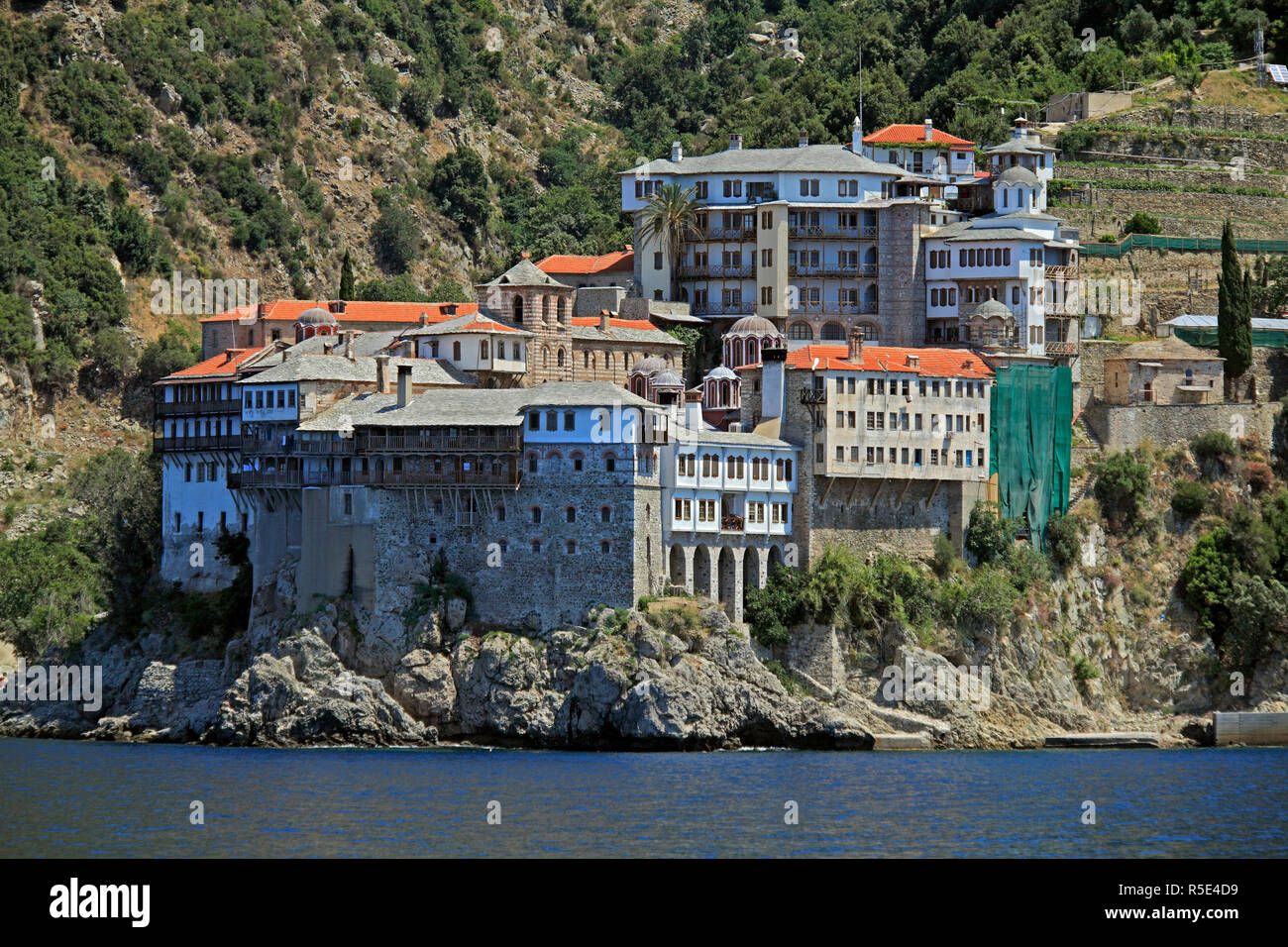 Grigoriou Monastery, Athos Peninsula, Mount Athos, Chalkidiki, Greece ...