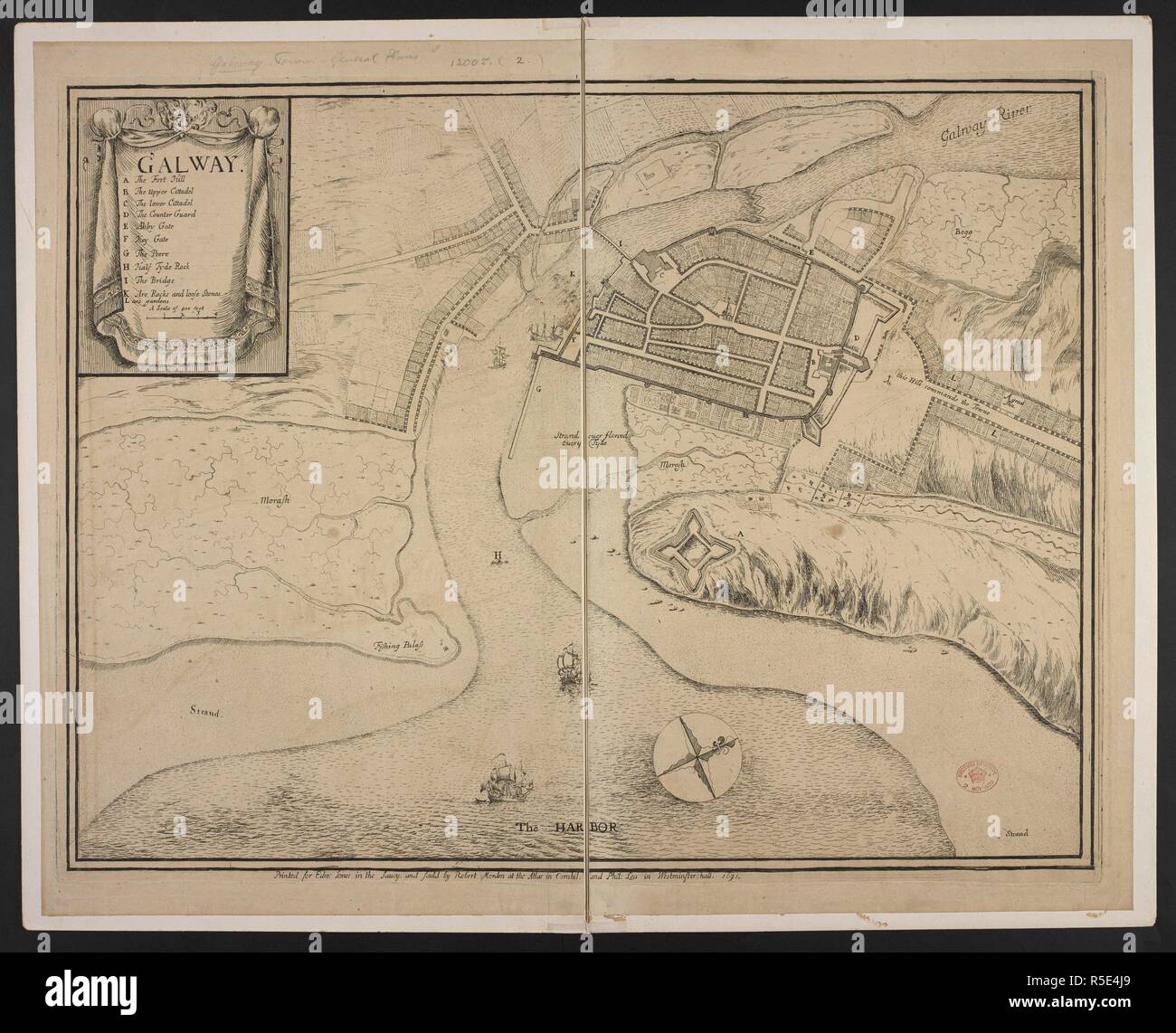17th century maps london hi-res stock photography and images - Alamy