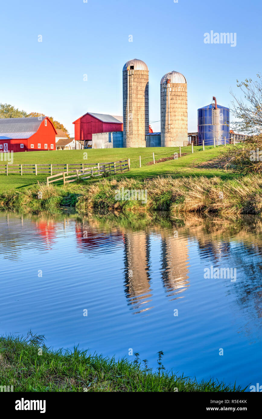 Early Morning Sunrise Farm