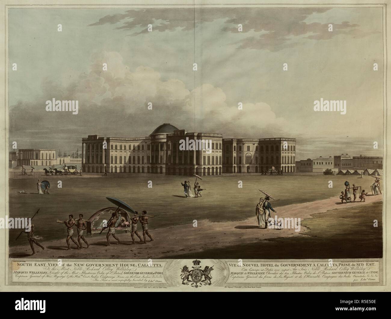 Government House Calcutta High Resolution Stock Photography and Images ...