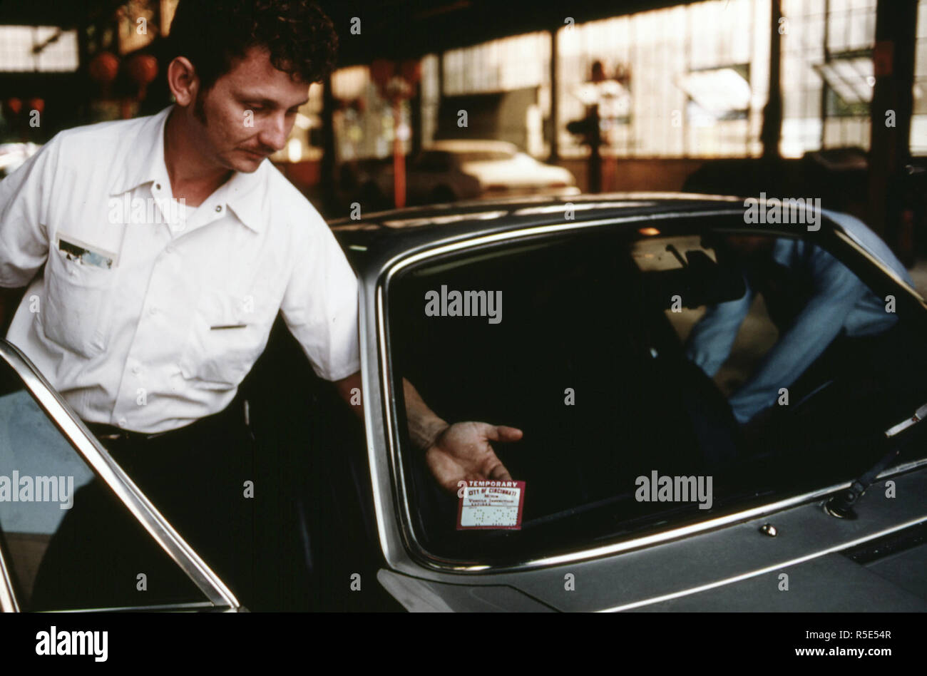 1970s emission testing center hi-res stock photography and images - Alamy