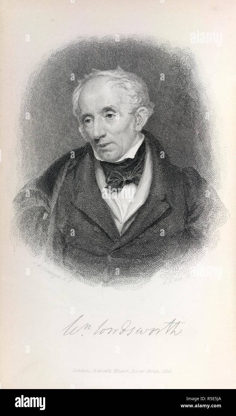William wordsworth portrait hi-res stock photography and images - Alamy