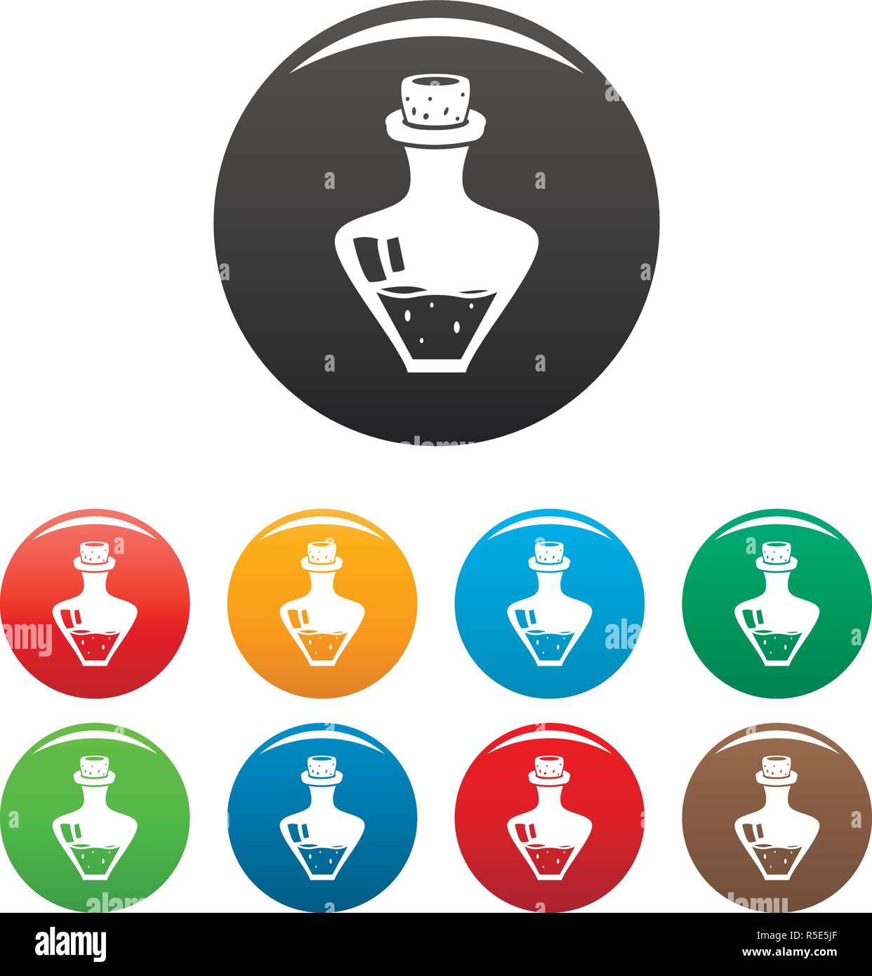 Potion icon. Simple illustration of potion vector icon for web design ...