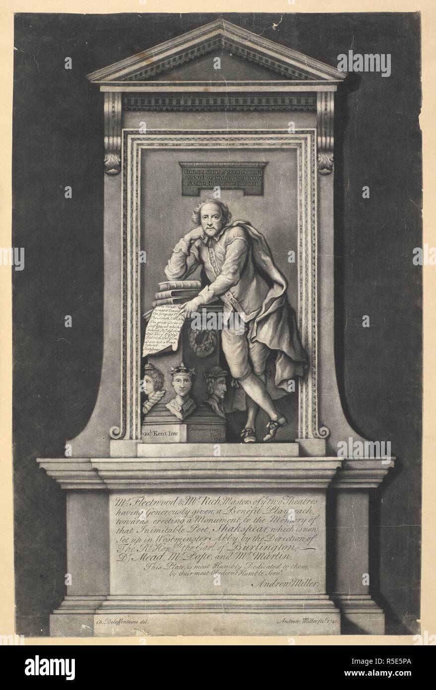 William shakespear potrait hi-res stock photography and images - Alamy