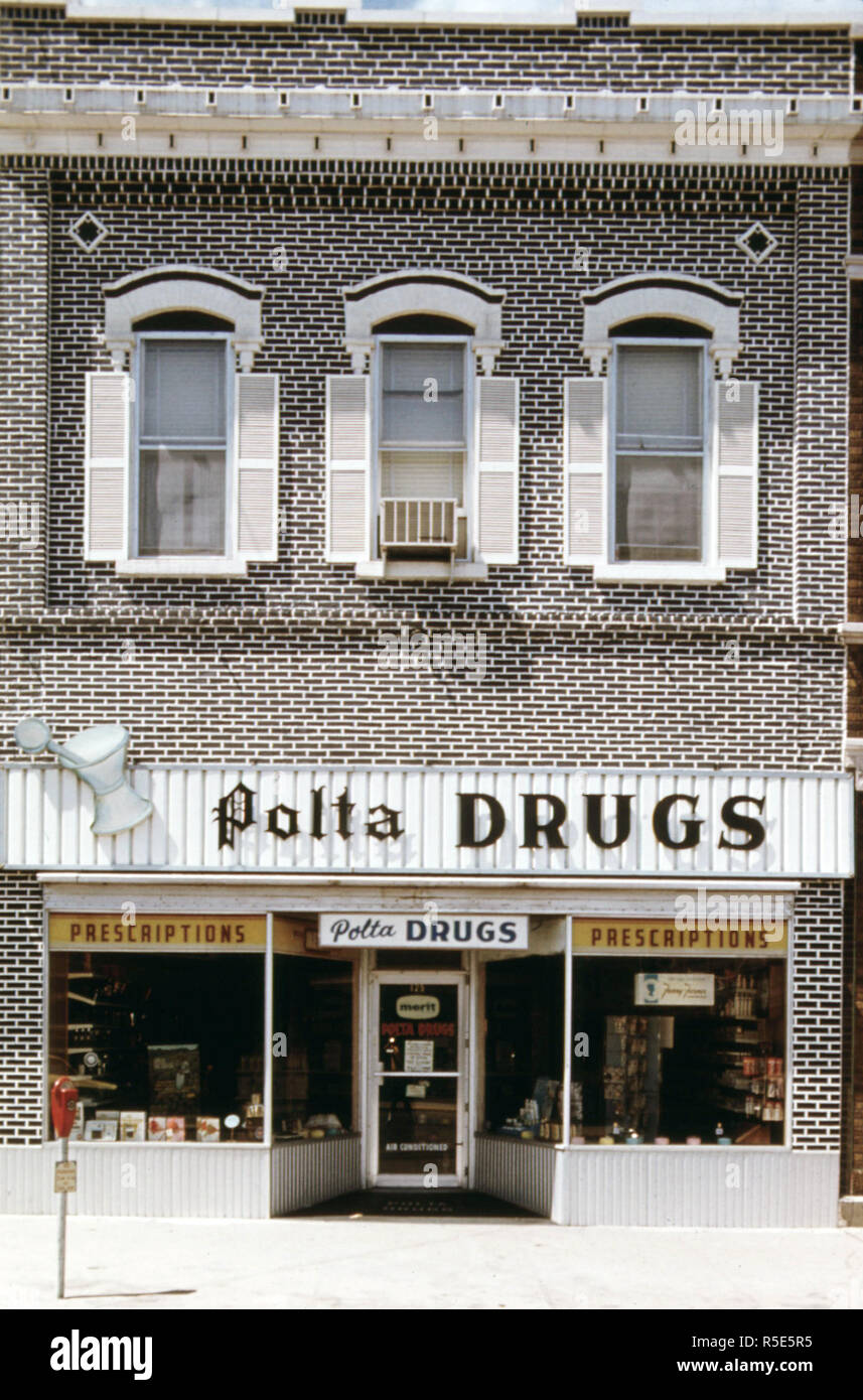 Polta Drugstore on Minnesota Street in New Ulm, Minnesota in the Past ...