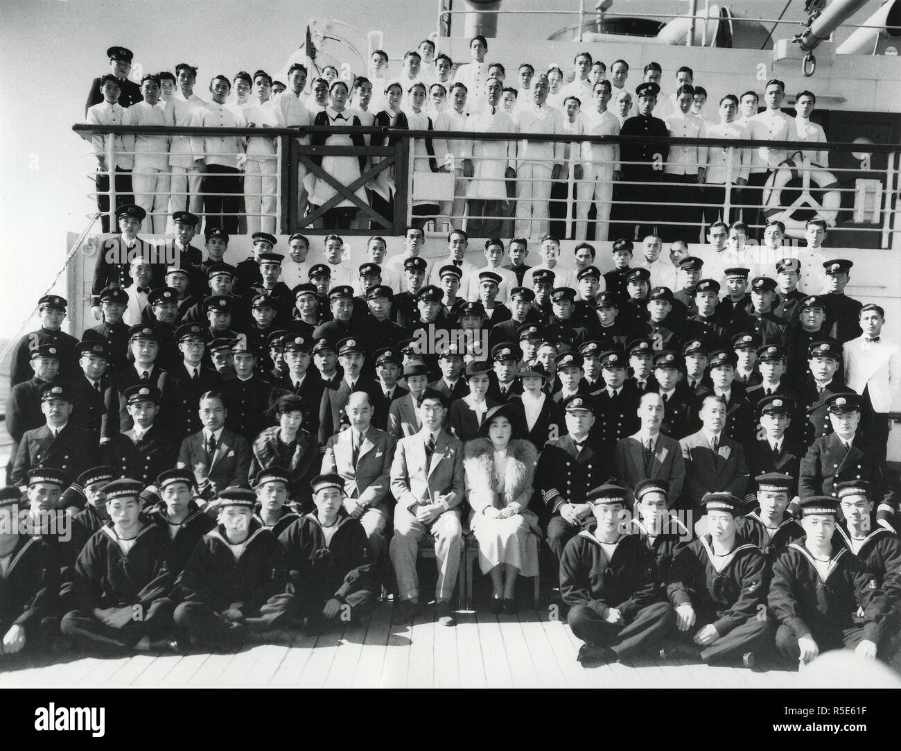 Prince and princess chichibu hi-res stock photography and images - Alamy