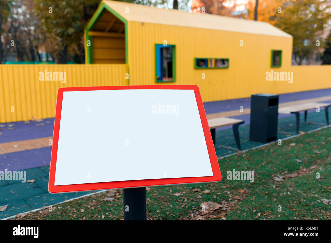 Remote outdoor billboard blank hi-res stock photography and images - Alamy