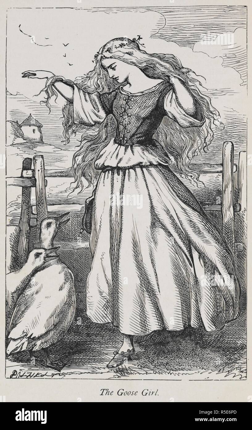 The Goose Girl. Grimms' fairy tales and household stories for young ...