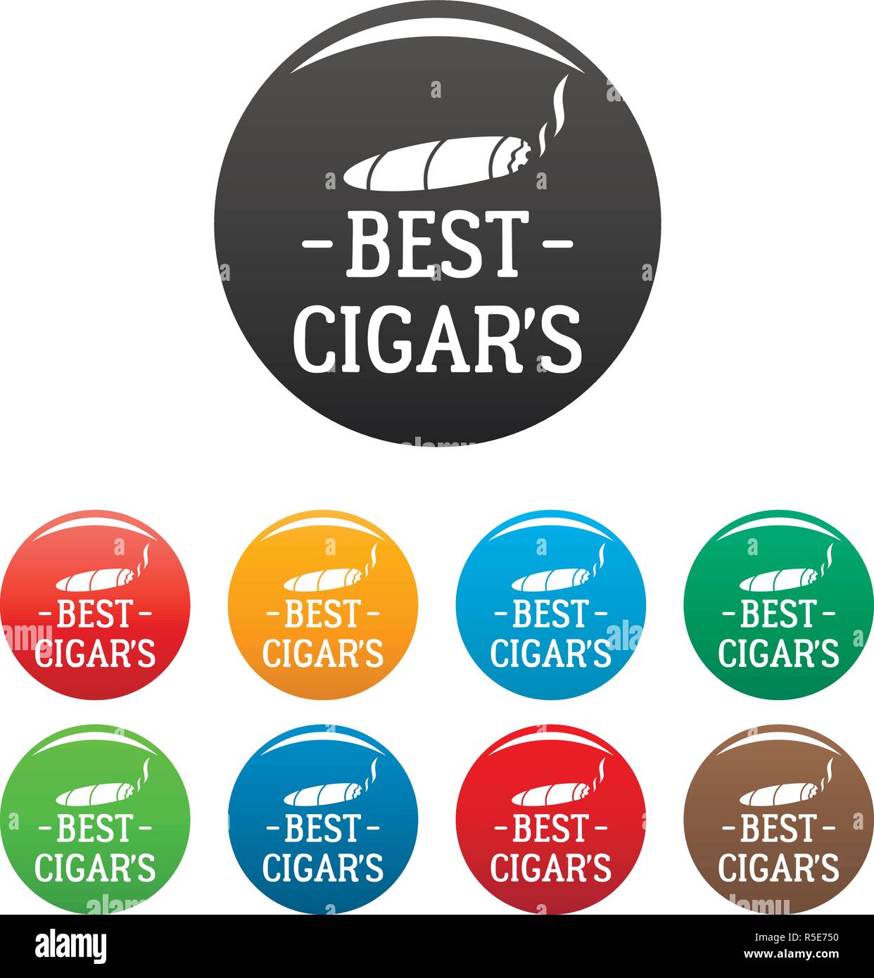 Cigar bunch Stock Vector Images - Alamy
