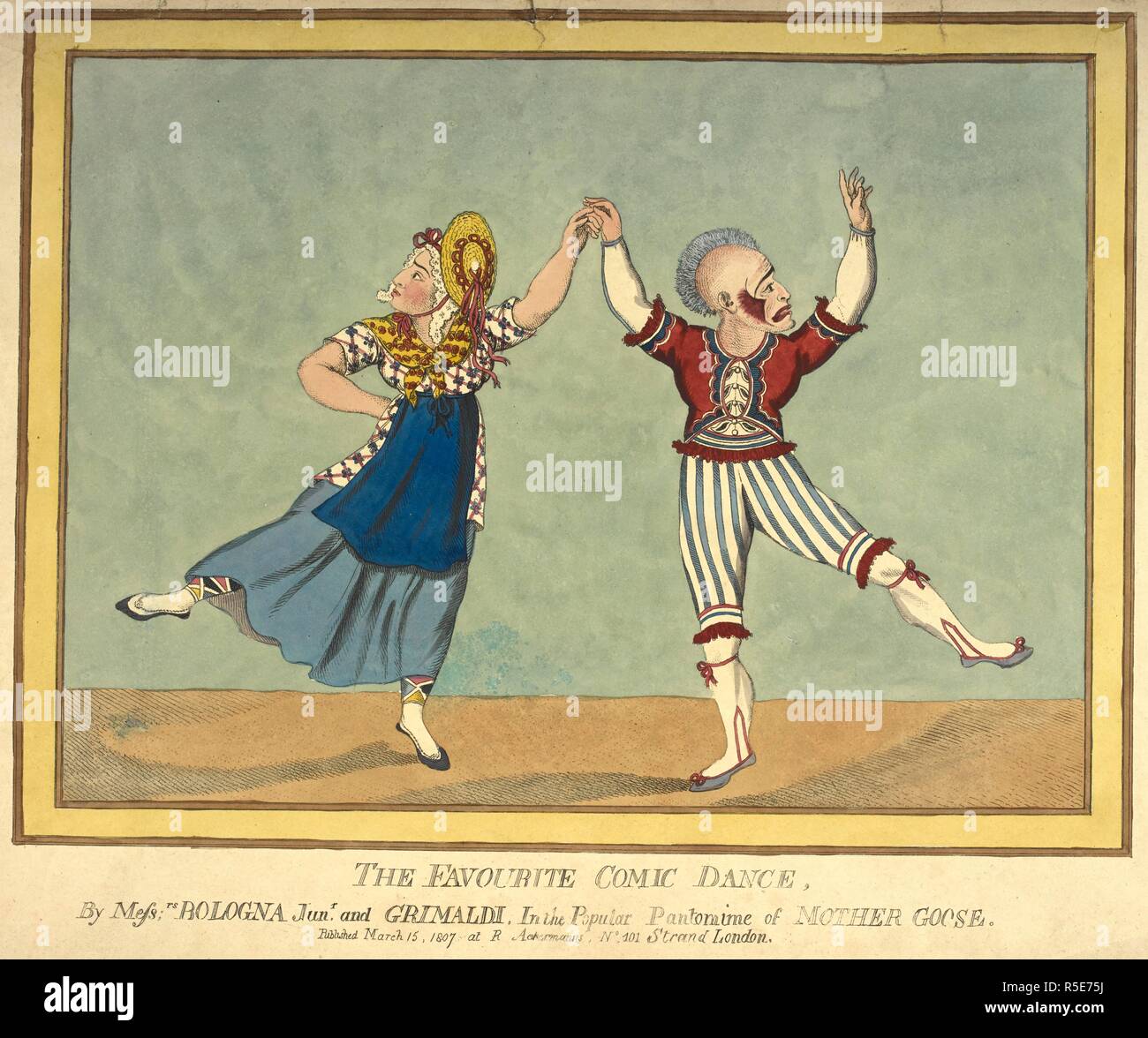 Clown grimaldi 19th century hi-res stock photography and images - Alamy
