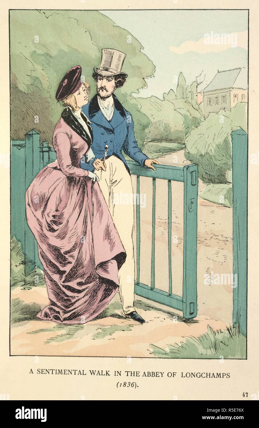 1836 fashion hi-res stock photography and images - Alamy