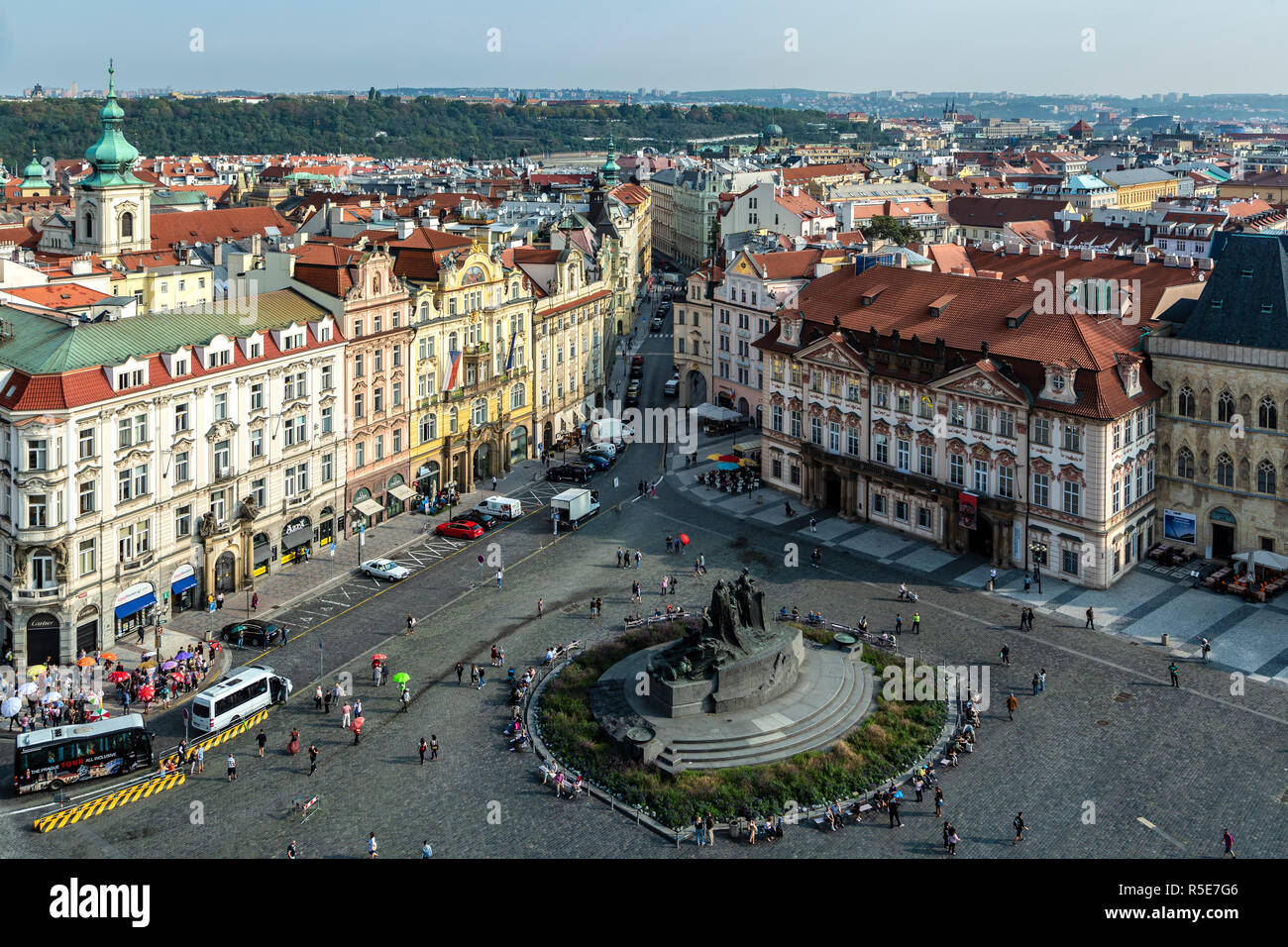 Town square with town hall hi-res stock photography and images - Alamy