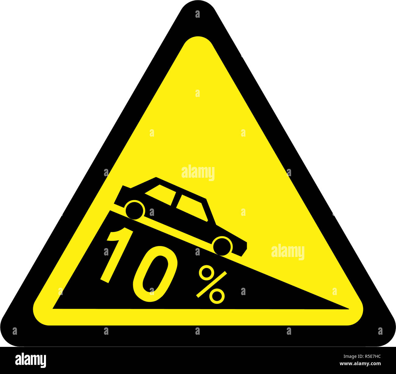 Steep Slope Sign