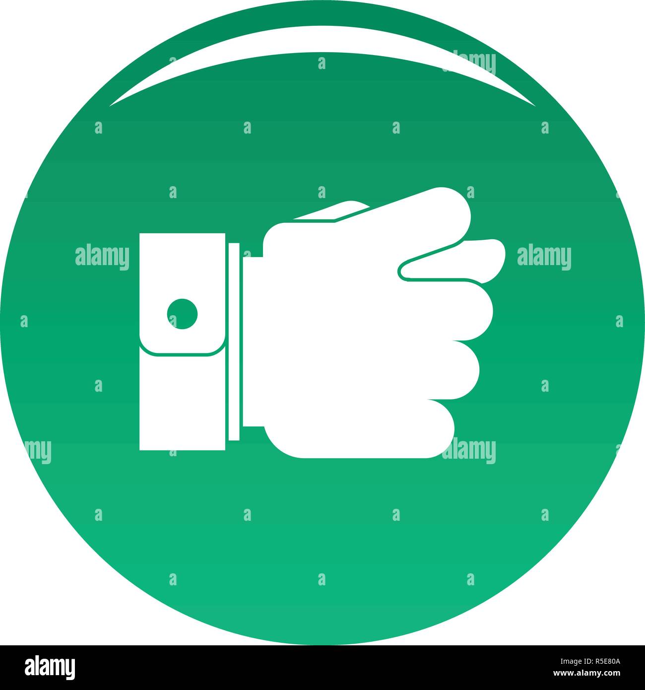 Hand greed icon. Simple illustration of hand greed vector icon for any ...