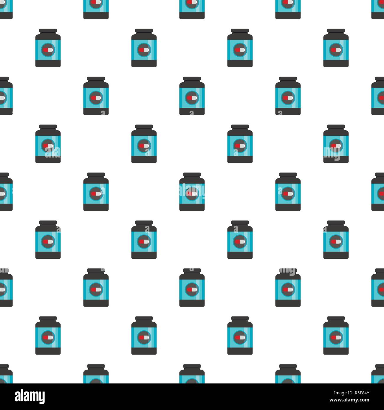 Protein capsules pattern seamless vector repeat for any web design ...