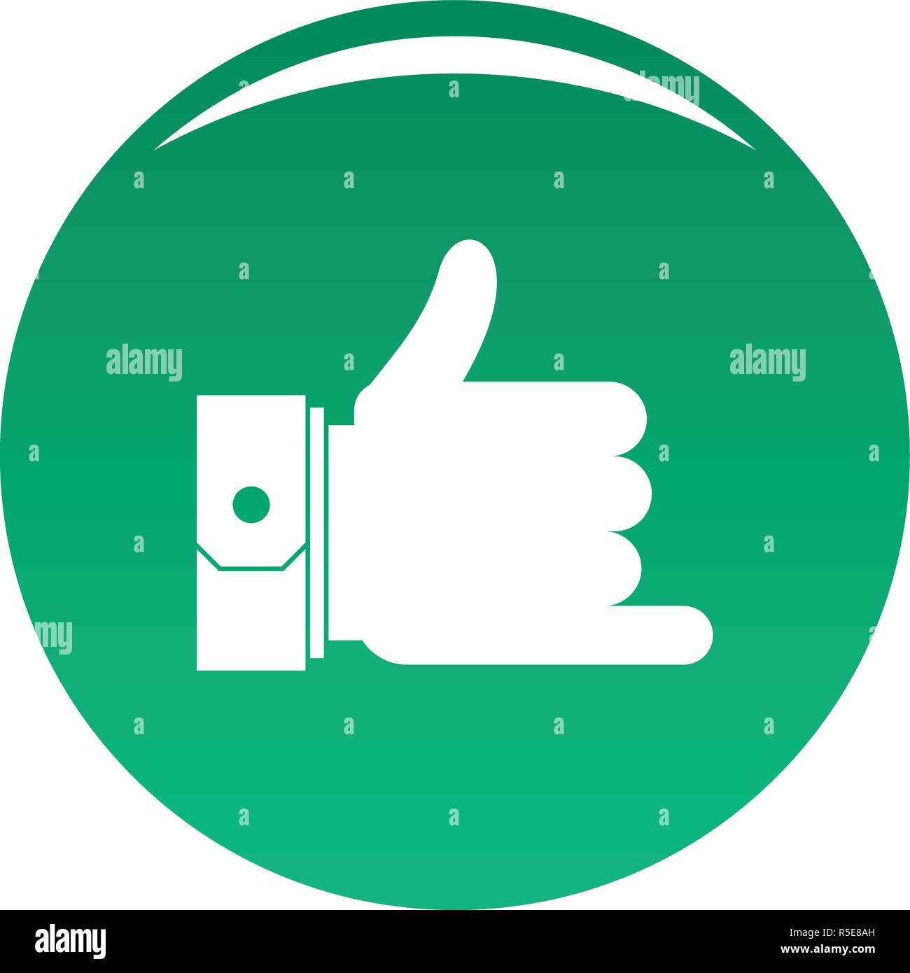 Hand call icon. Simple illustration of hand call vector icon for any ...