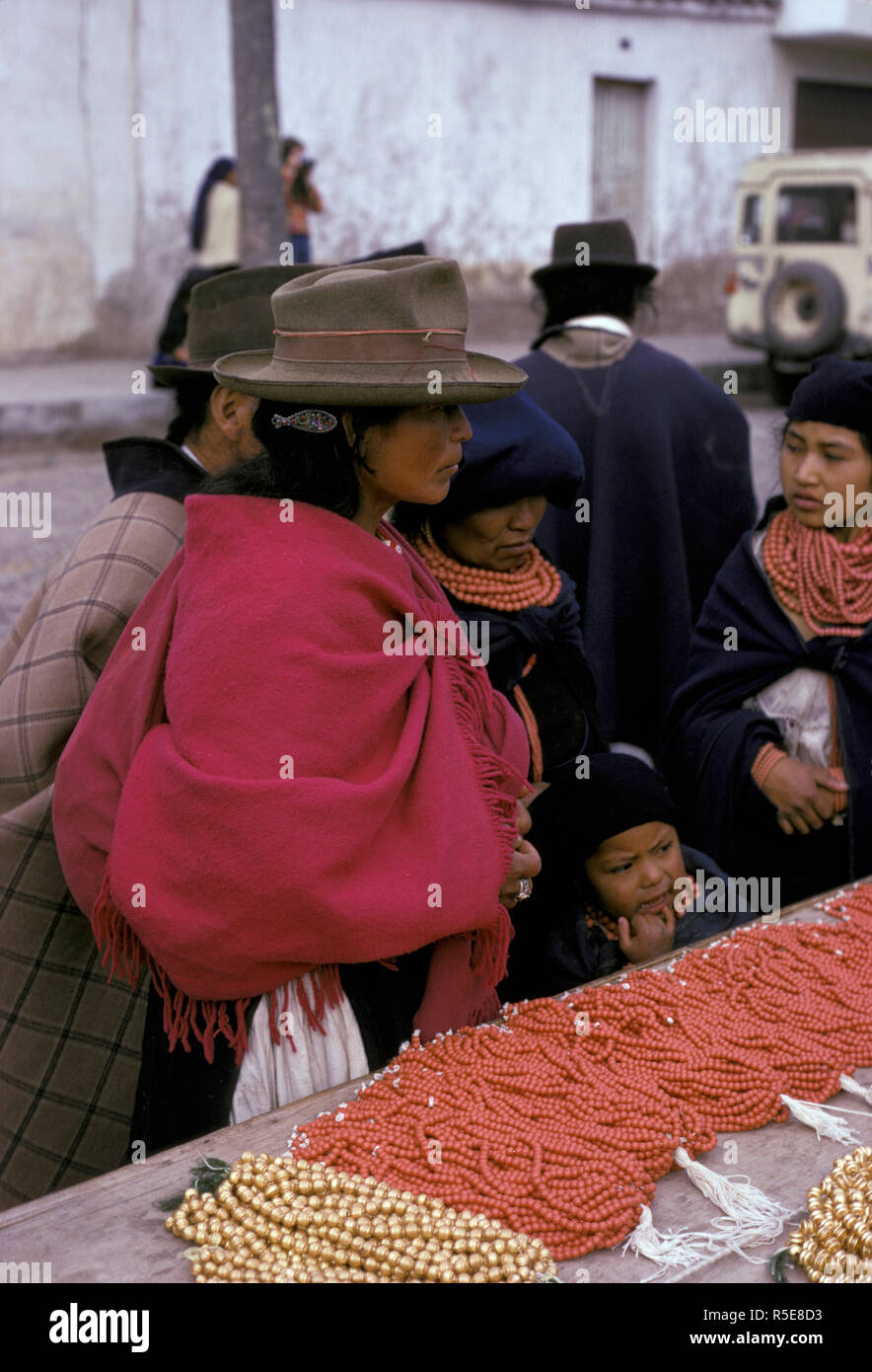NOT 131109 South America ECUADOR Otavalo Otavalo Market Local ...