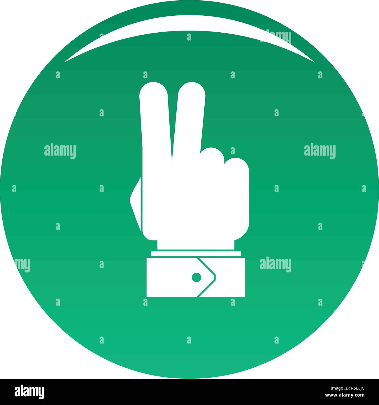 Hand hey icon. Simple illustration of hand hey vector icon for any ...
