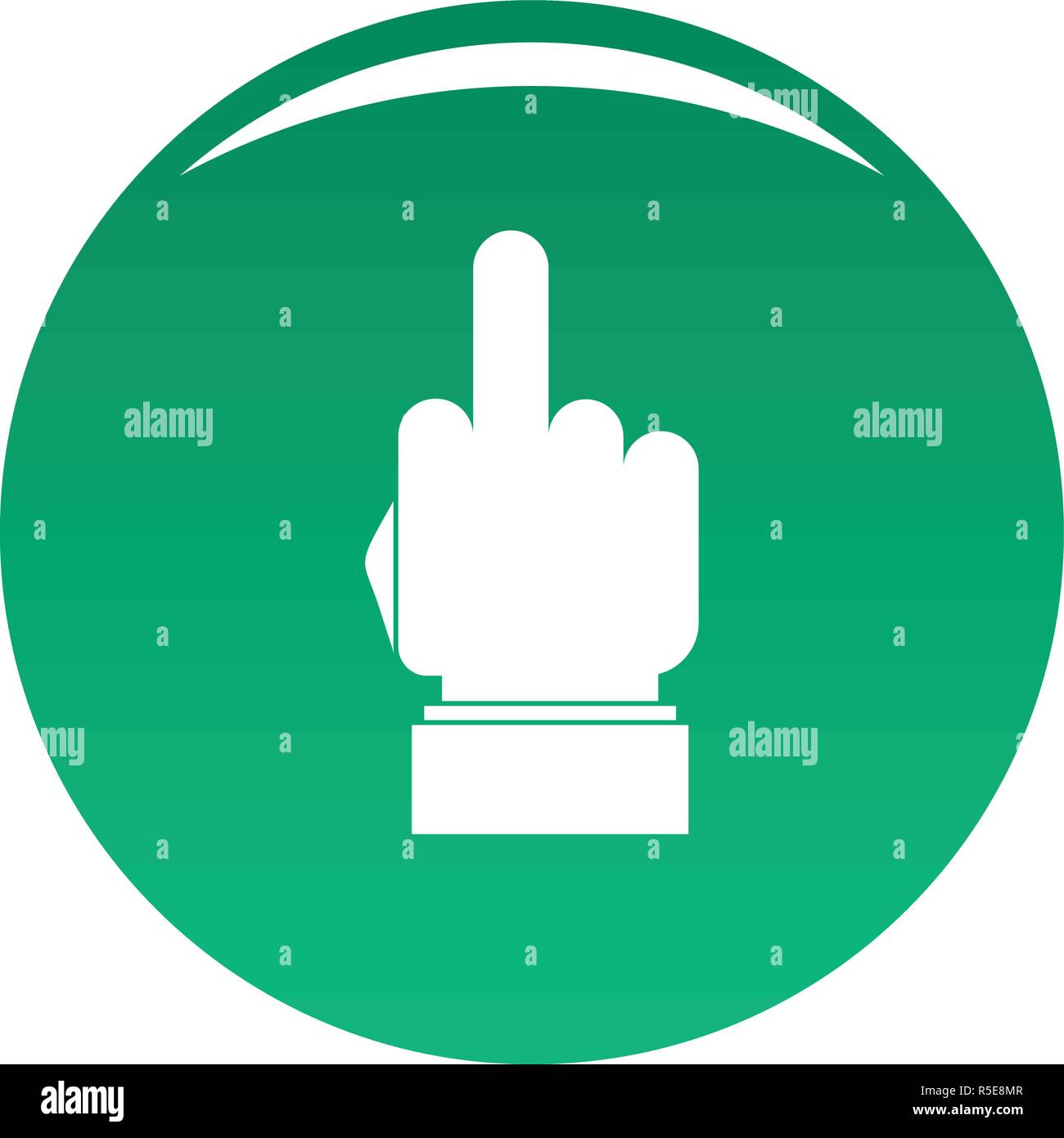 Hand censorship icon. Simple illustration of hand censorship vector ...