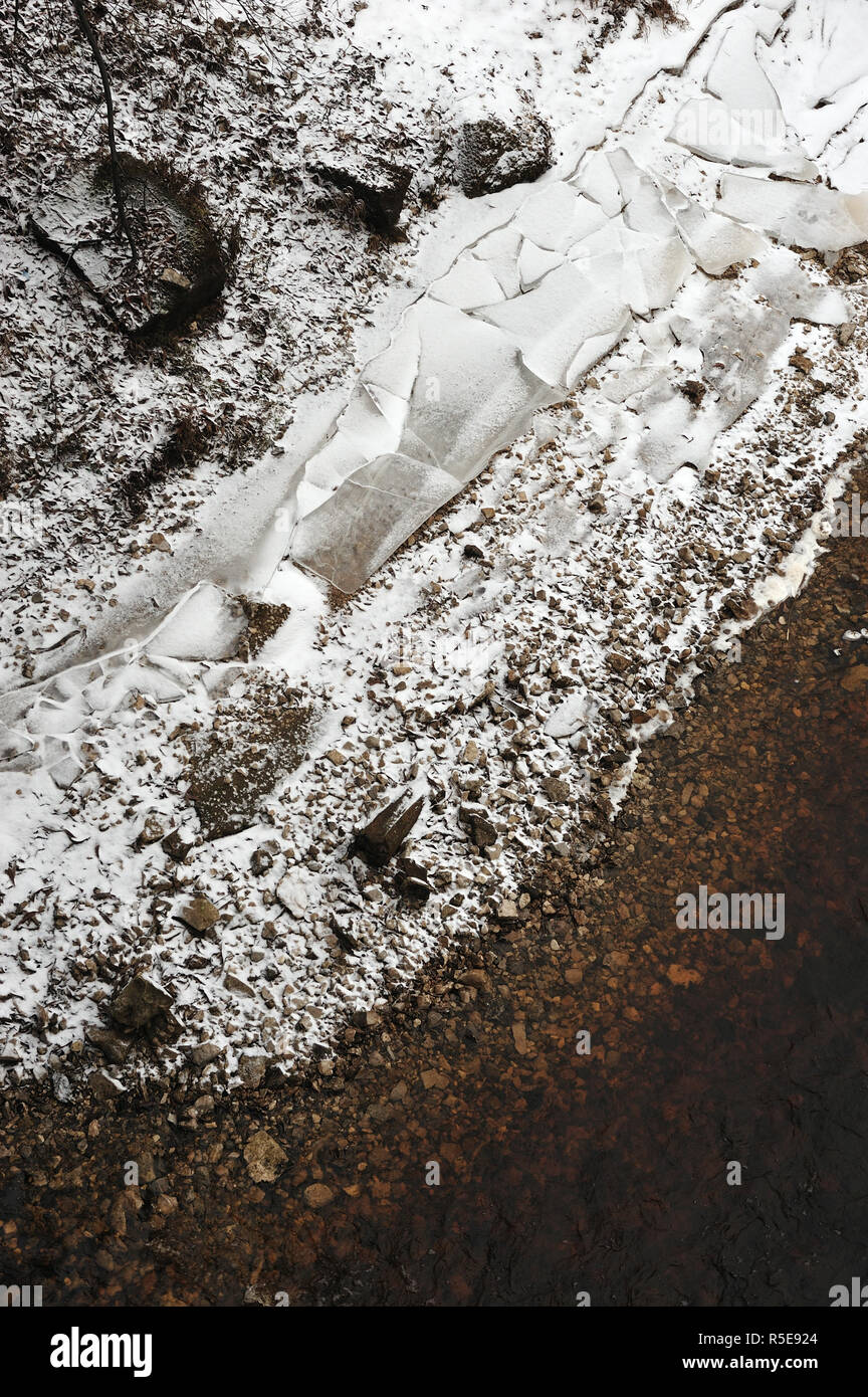 Ice cracked stone hi-res stock photography and images - Alamy