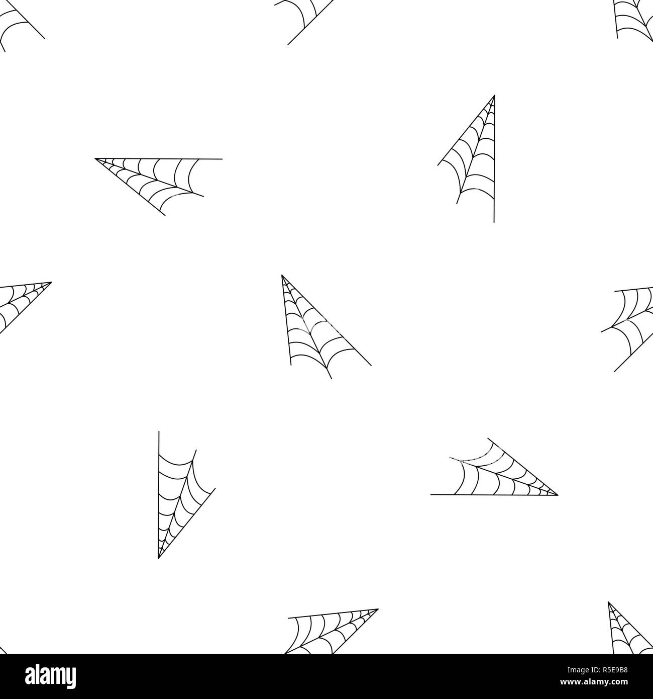 Long spiderweb pattern seamless vector repeat geometric for any web ...
