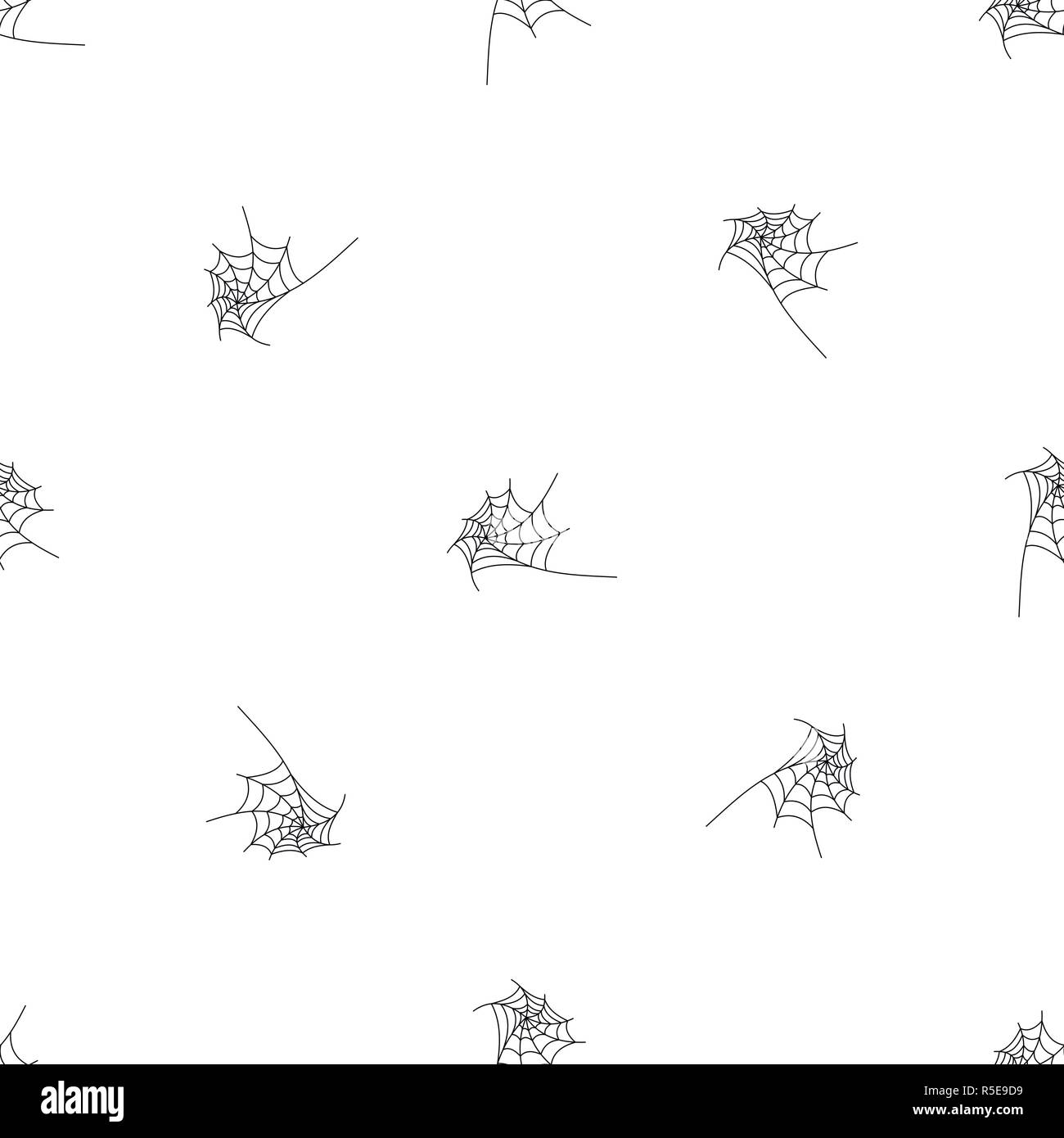 Round spiderweb pattern seamless vector repeat geometric for any web ...