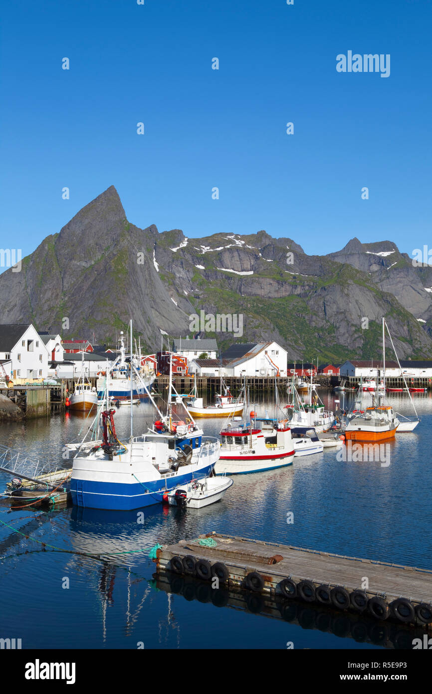 Hamnoy, Moskenesoy, Lofoten Islands, Nordland, Norway Stock Photo - Alamy