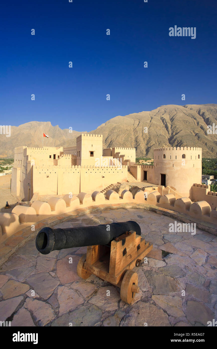 Oman, Nakhal, Nakhal Fort Stock Photo - Alamy