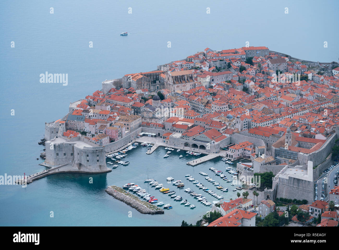 aerial view of Dubrovnik Stock Photo - Alamy
