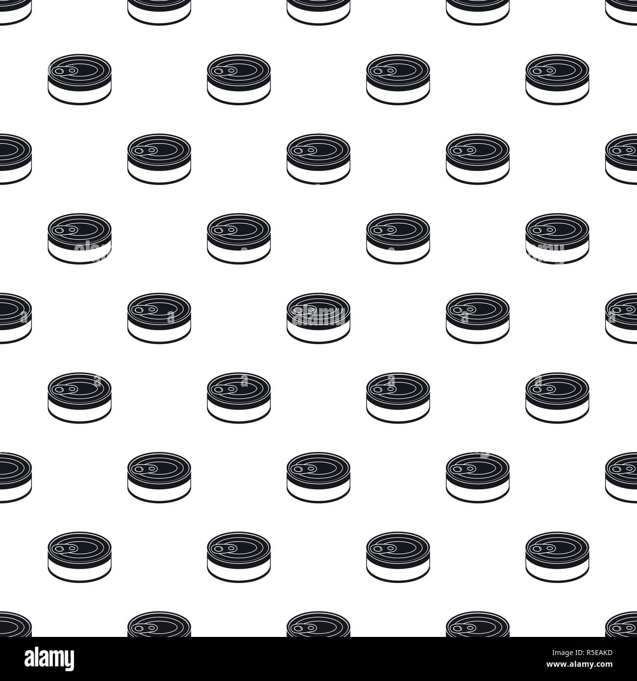 Tuna can pattern seamless vector repeat geometric for any web design Stock Vector Image & Art ...