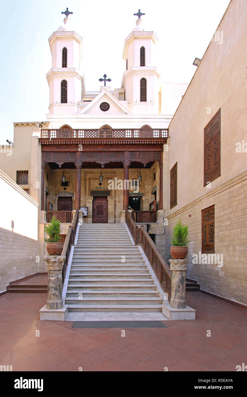 Virgin mary coptic church cairo hi-res stock photography and images - Alamy