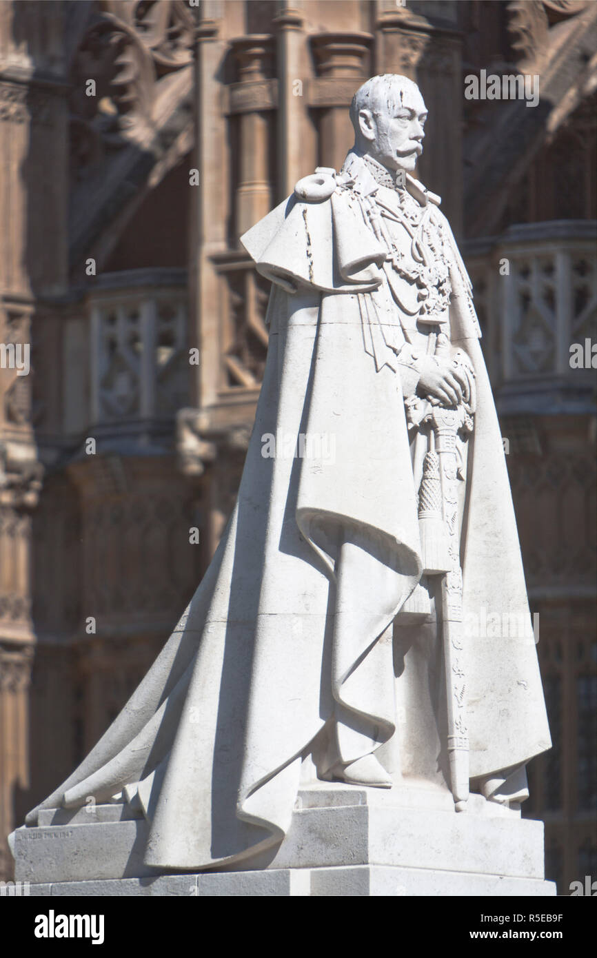 George 5th (1865-1936) King of the United Kingdom and the British ...