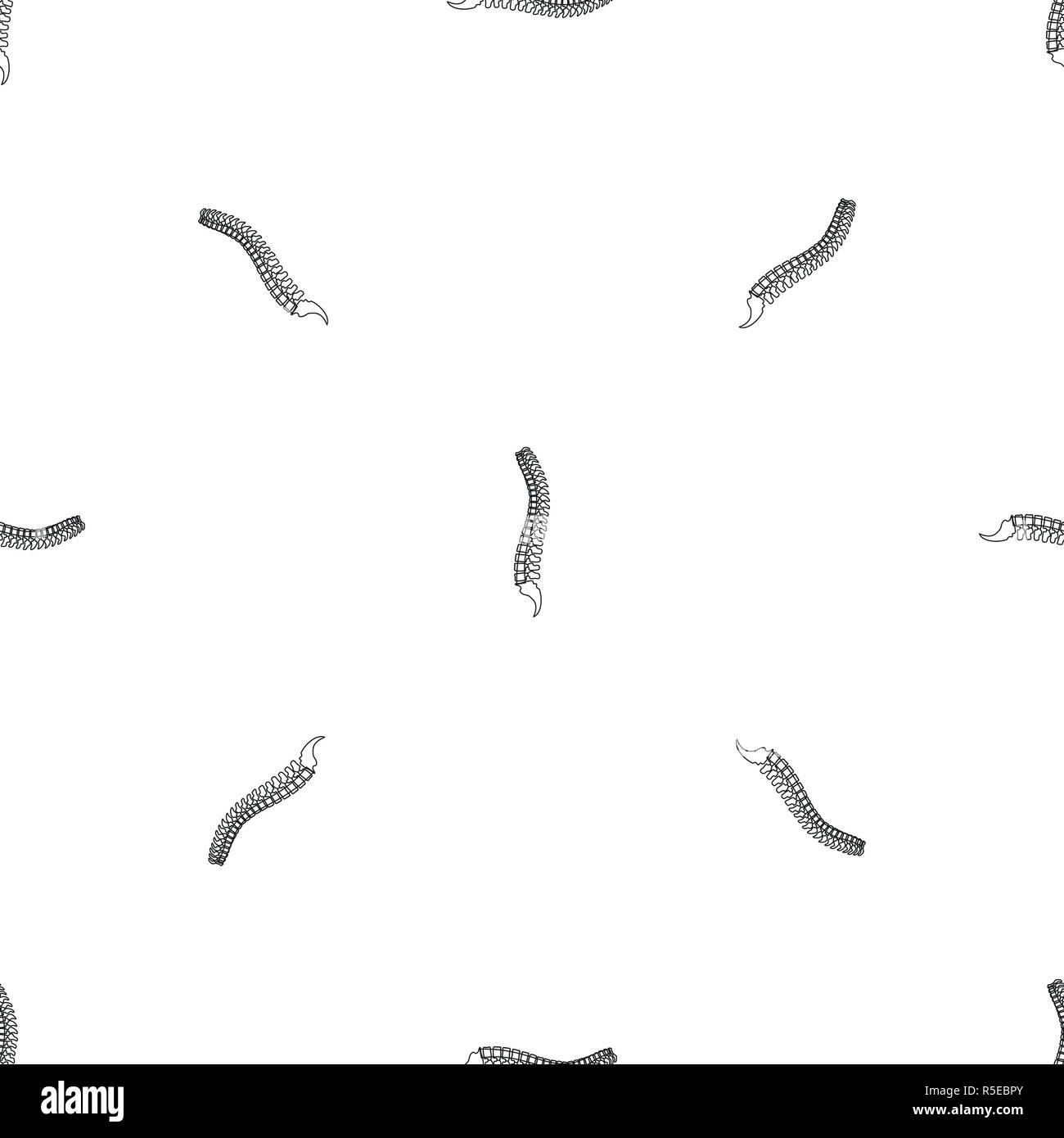 Spine pattern seamless vector repeat geometric for any web design Stock Vector Image & Art - Alamy
