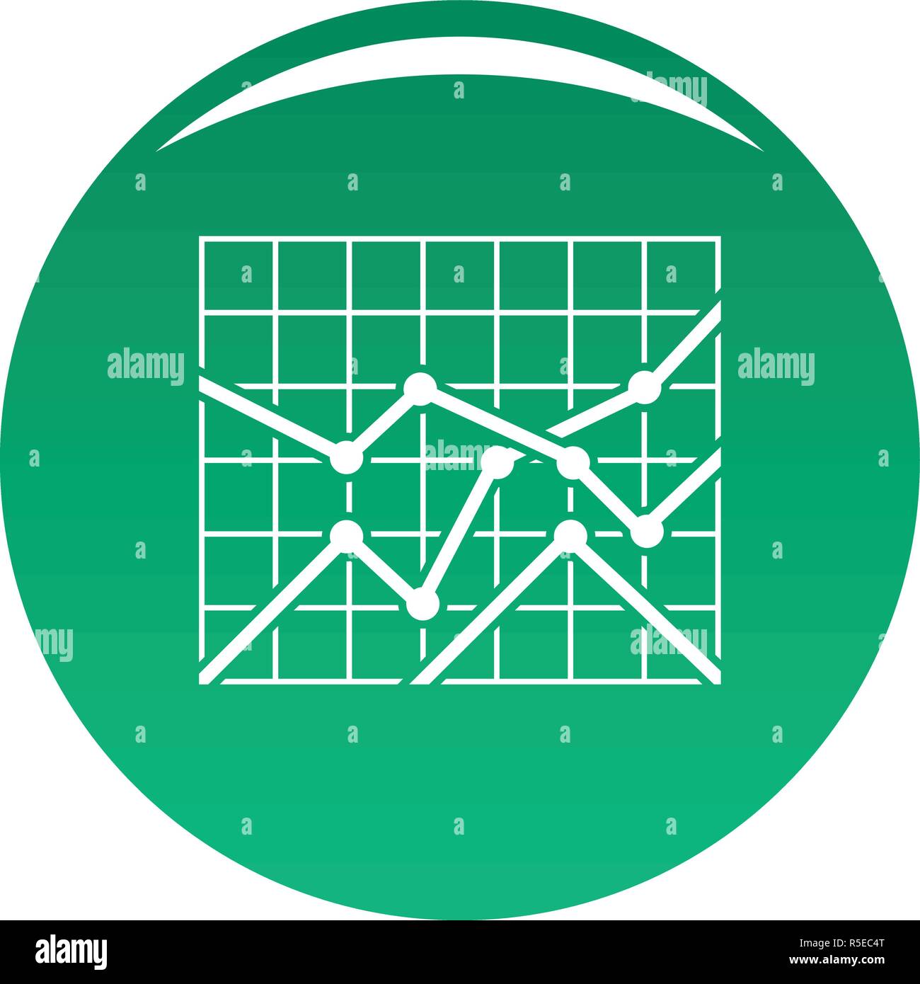 Best chart icon. Simple illustration of chart vector icon for any any ...