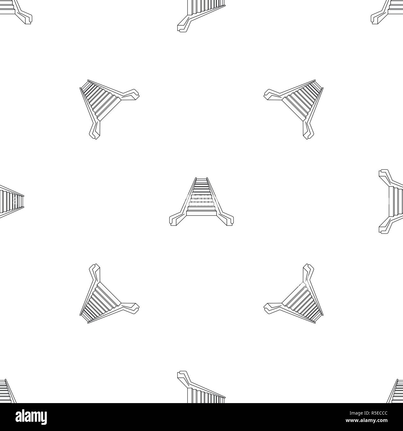 Black lines walkway Stock Vector Images - Alamy