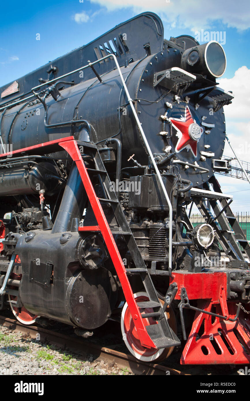 Russian locomotives hi-res stock photography and images - Alamy