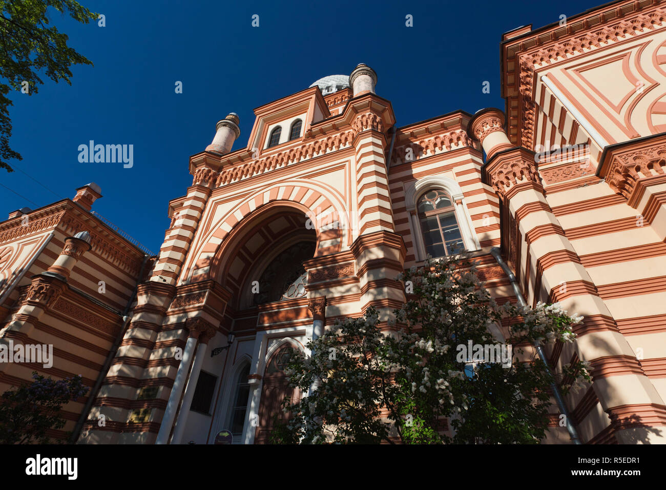 Russia, St. Petersburg, Mariinsky, Grand Choral Synagogue Stock Photo ...