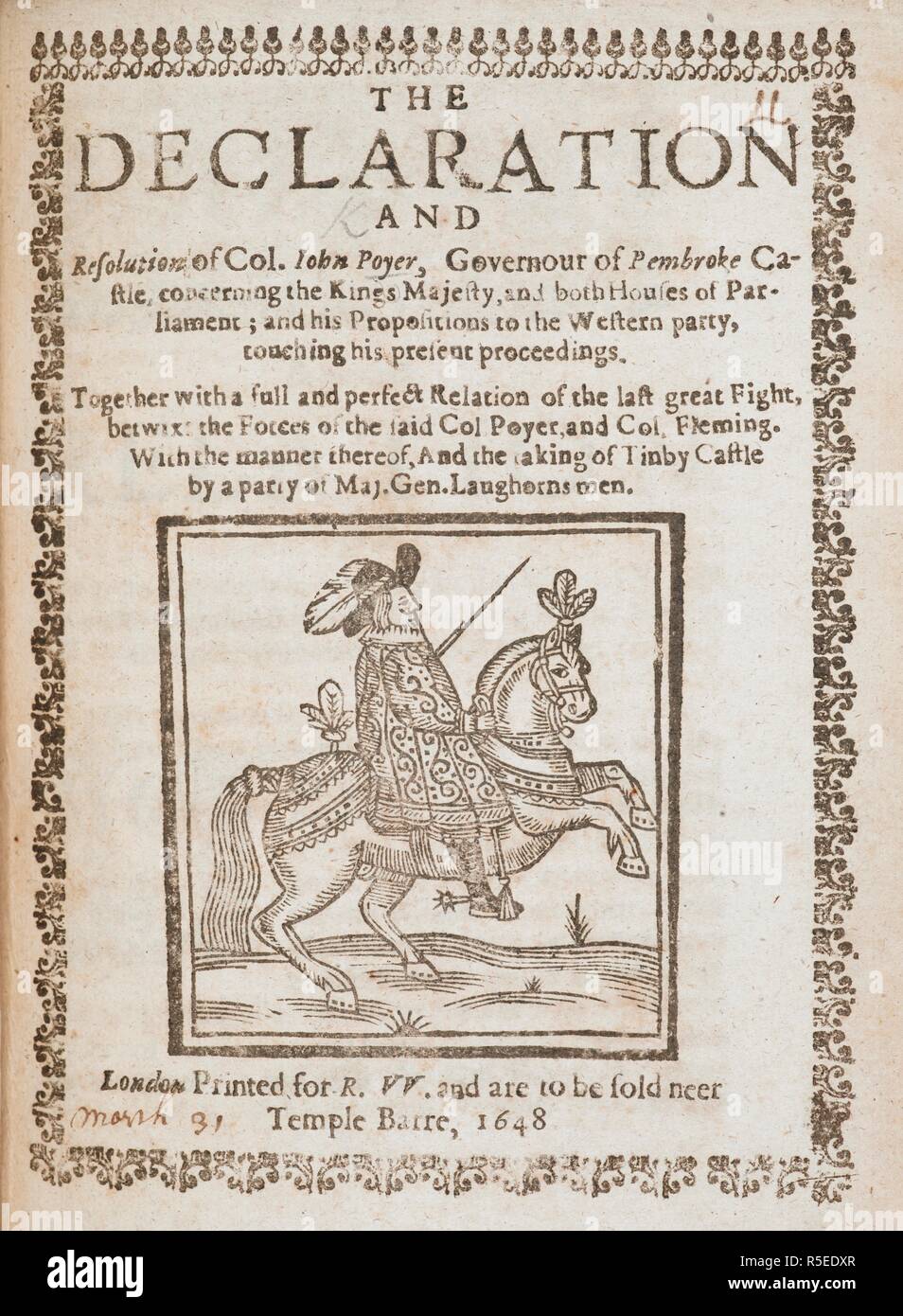 Poyer war hi-res stock photography and images - Alamy