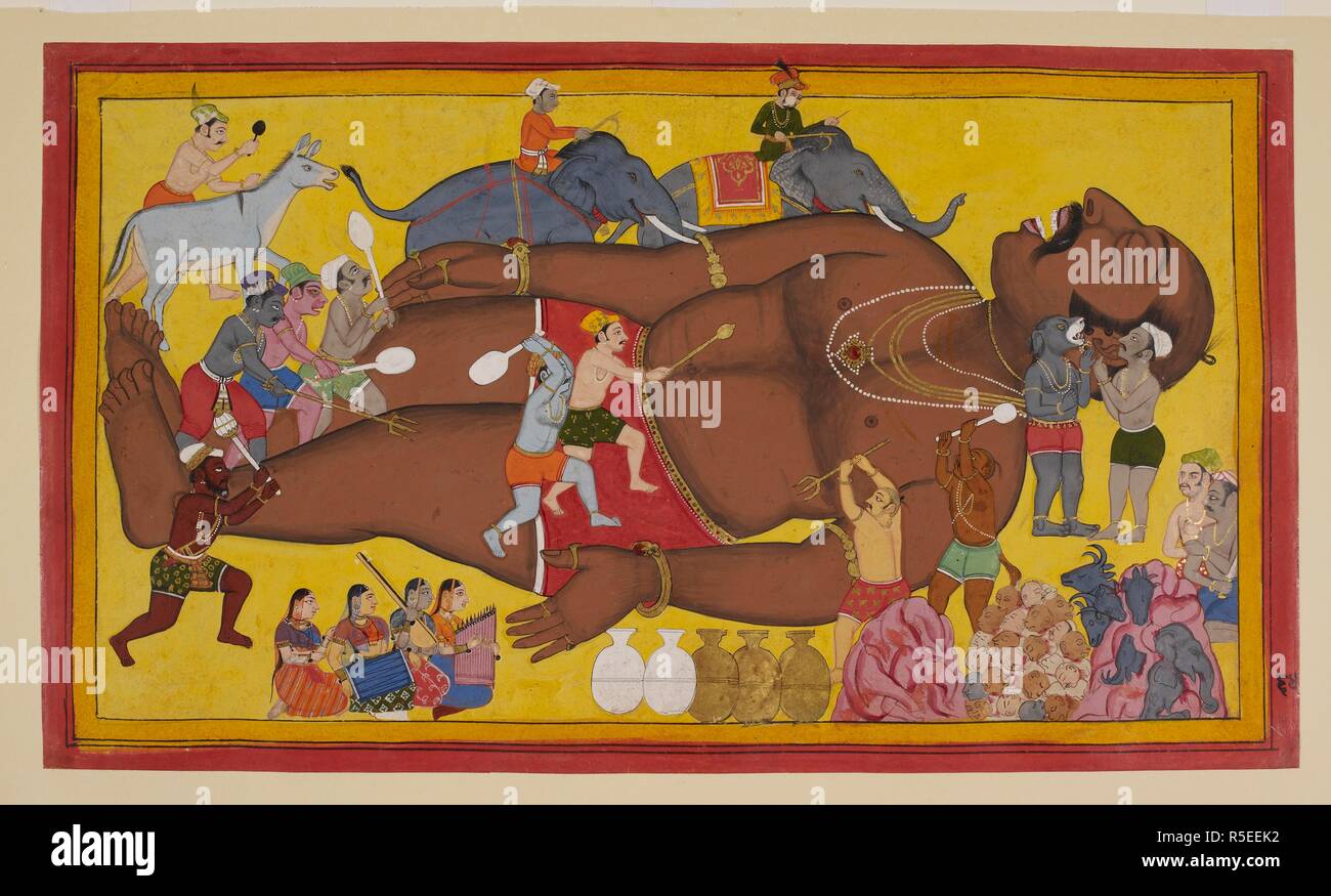 Kumbhakarna hi-res stock photography and images - Alamy