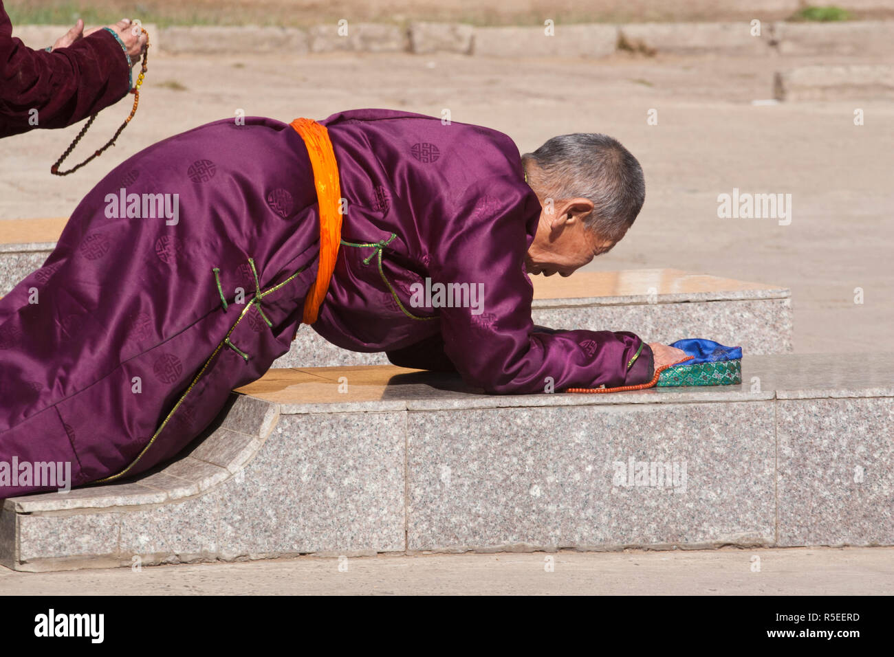 Prostrate monk hi-res stock photography and images - Alamy