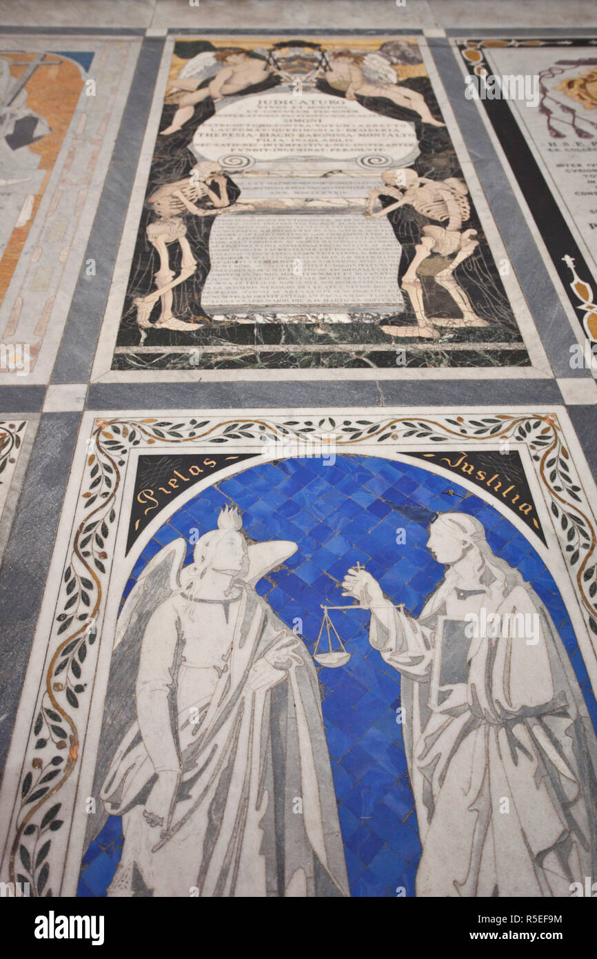 Malta, Central, Mdina, Rabat, St. Paul's Cathedral, interior Stock ...