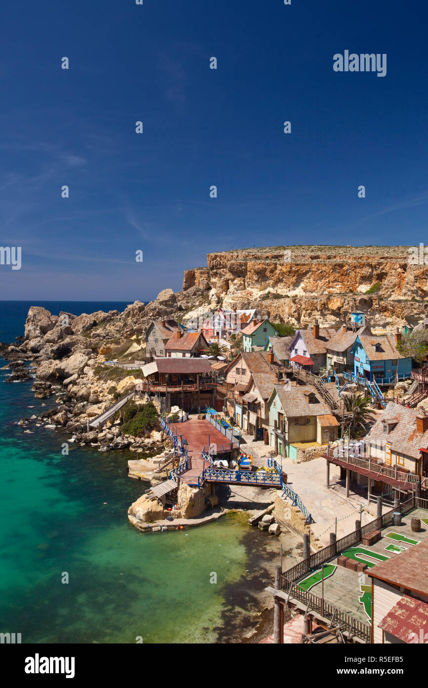 Popeye film set hi-res stock photography and images - Alamy