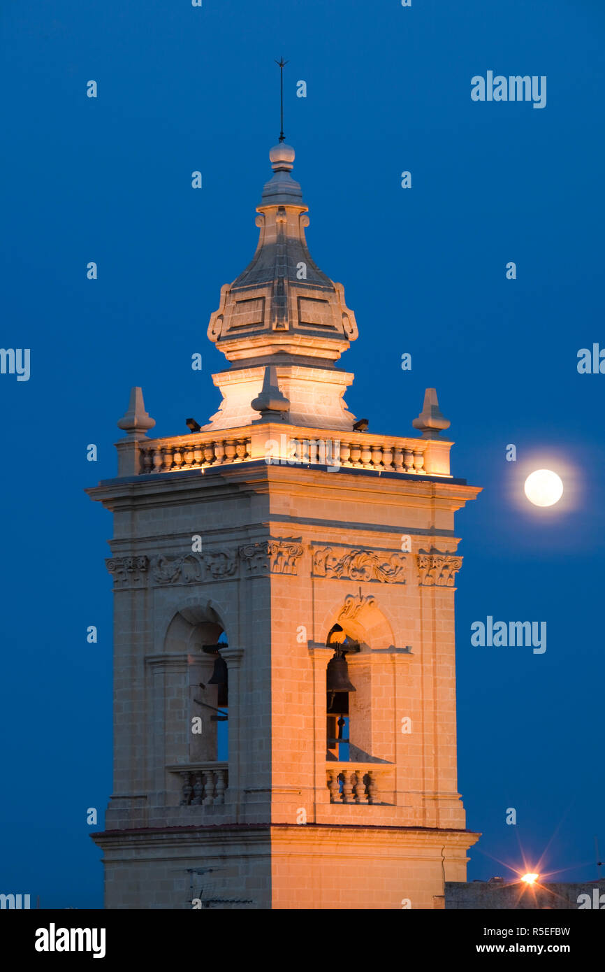 Malta, Gozo Island, Victoria-Rabat, Il-Kastell fortress, tower of ...